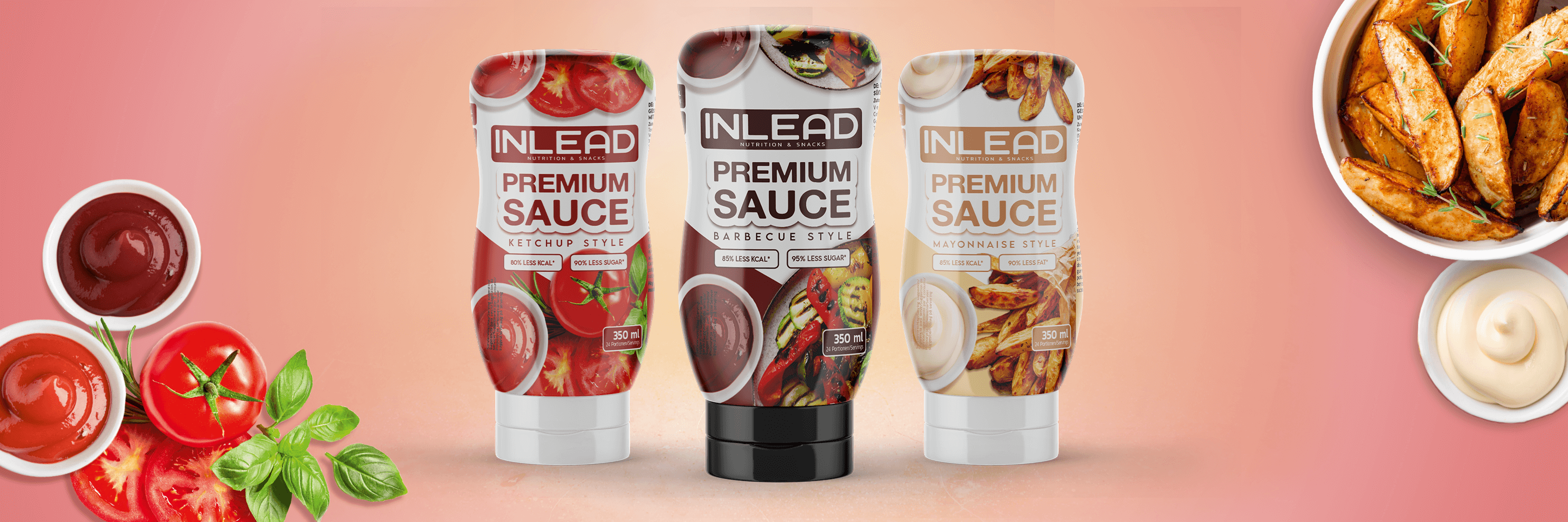 Inlead Premium Mayonnaise Style Sauce | Kalorienarm & Glutenfre, 4,95